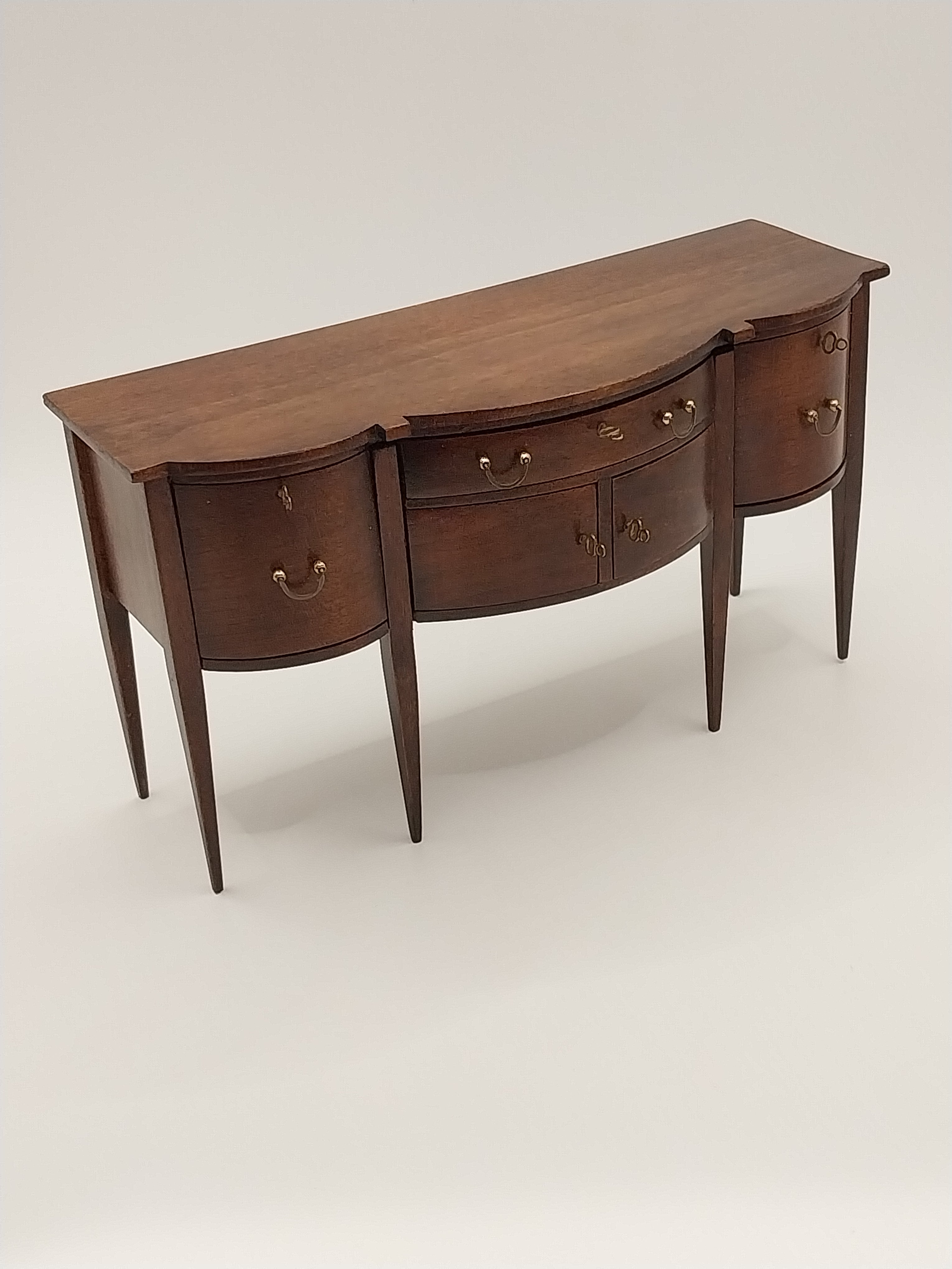Hepplewhite Sideboard, Signed – Miniature Designs, Inc.