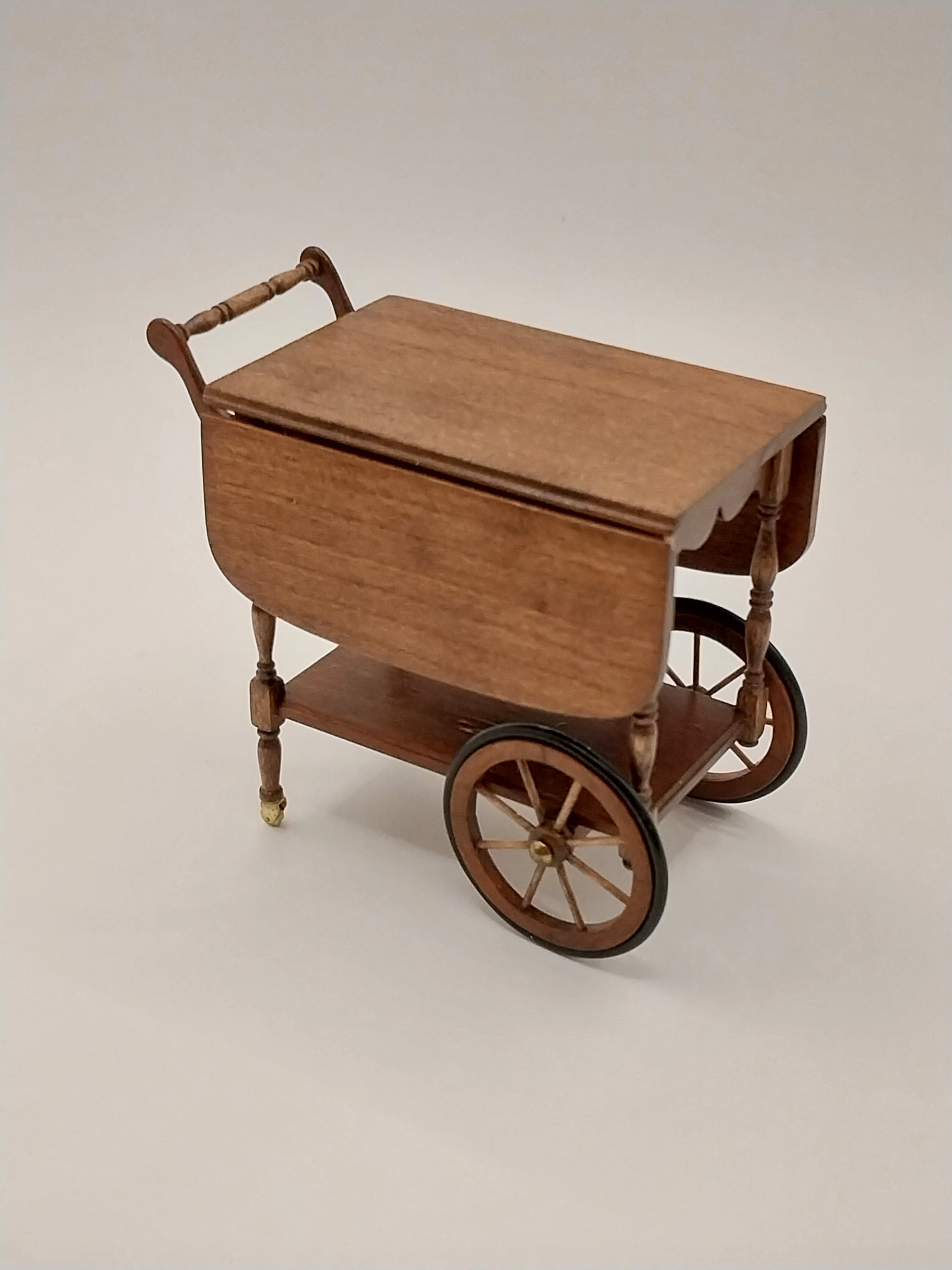 Tea Cart, Cherry – Miniature Designs, Inc.