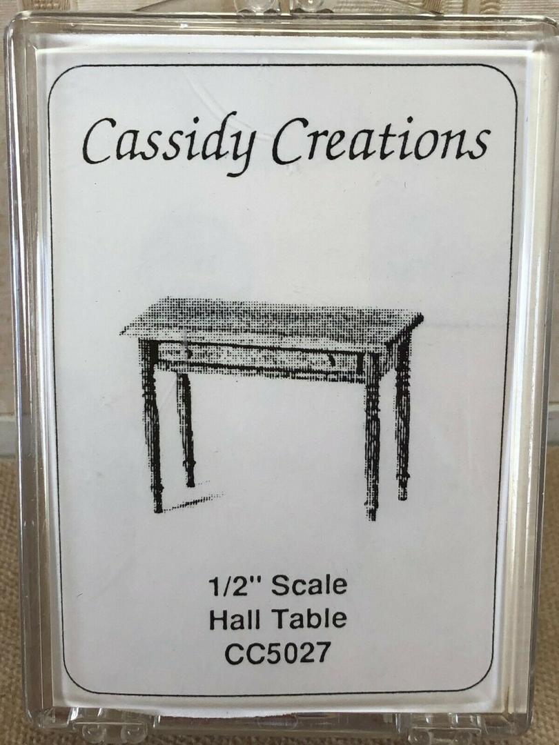 1/2" Scale Hall Table Kit – Miniature Designs, Inc.