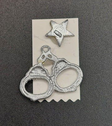Sheriff Badge & Handcuffs – Miniature Designs, Inc.