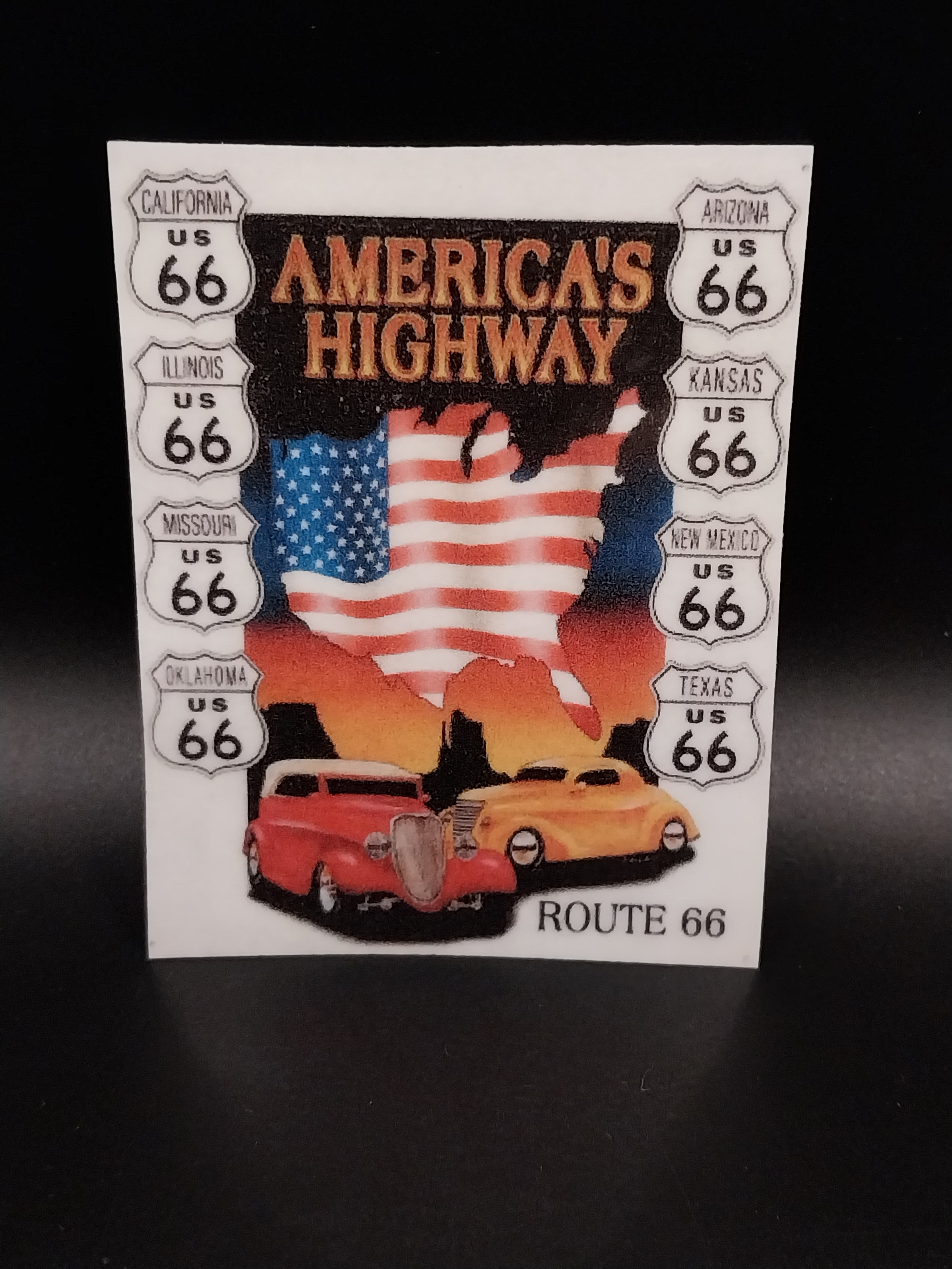 Route US 66 Sign – Miniature Designs, Inc.