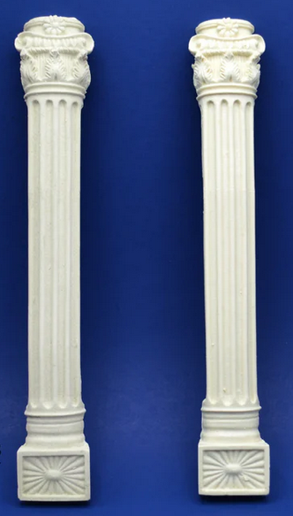 Column, 1 Pair, Half Round, #5 – Miniature Designs, Inc.