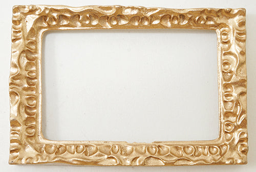 Gold Rectangular Picture Frame – Miniature Designs, Inc.