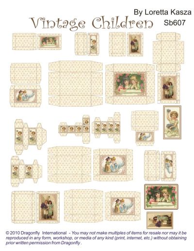 Vintage Children Box Kits – Miniature Designs, Inc.