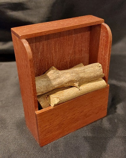 Log Box with Logs, Cherry – Miniature Designs, Inc.