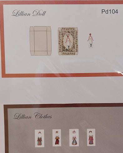 Paper Doll Kit, Lillian – Miniature Designs, Inc.