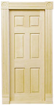 Traditional Block & Trim Interior Door – Miniature Designs, Inc.