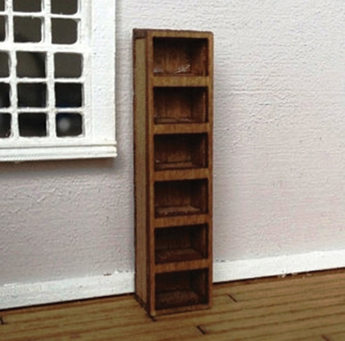 1/4" Scale Casin Narrow Bookcase Kit – Miniature Designs, Inc.