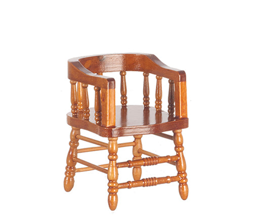 Firehouse Chair, Walnut – Miniature Designs, Inc.